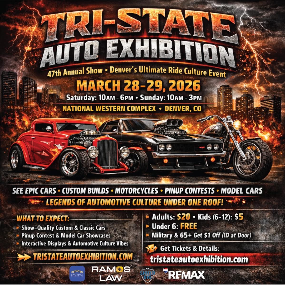 47th Annual Tri-State Auto Show – Denver Charity Car Event | Shield616